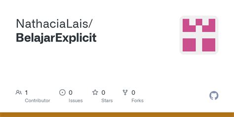 Github Nathacialais Belajarexplicit