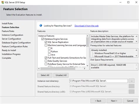 Sql Installation 2019 Step By Step Microsoft Db
