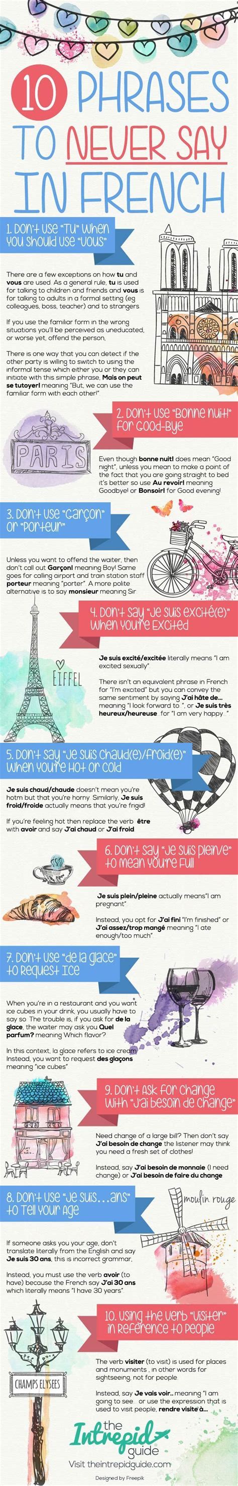 Educational Infographic Educational Infographic Top 10 Phrases To
