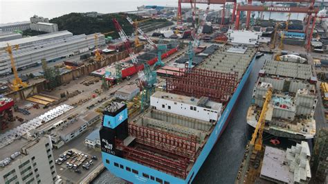 Maersk Presenta A Ane Maersk El Segundo Buque Portacontenedores Del