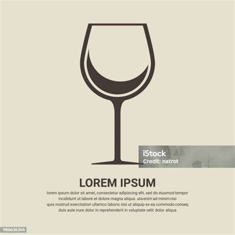 와인 글래스 아이콘크기 0명에 대한 스톡 벡터 아트 및 기타 이미지 0명 갈색 공휴일 Istock