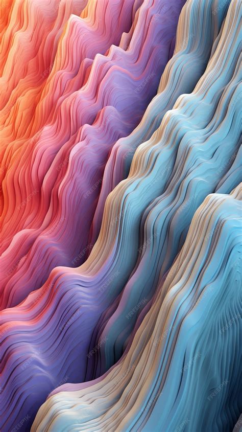 Free Photo Abstract Wavy Background