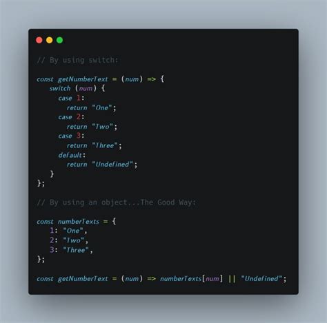 Edi Rodriguez On Linkedin No More Switch Statement Is Needed In Javascript There Is An