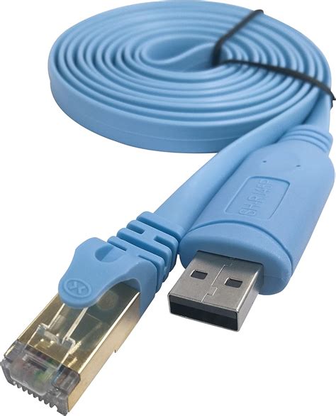 DSD TECH SH RJ45P USB To Console Cable With PL2303RA Chip For Cisco Routers Switches 1 8M 5 9FT