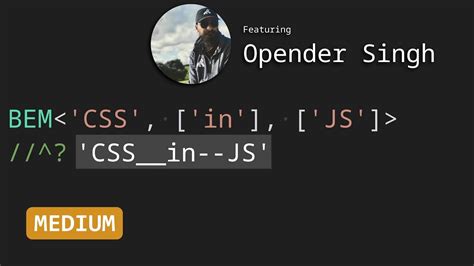 Bem Style String With Opender Singh Typescript Type Challenges 3326