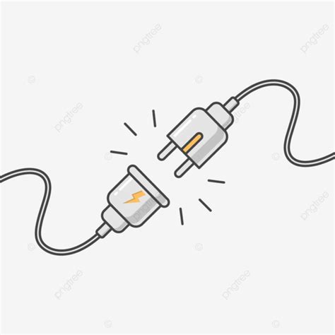 Electrical Plug Socket Vector Illustration
