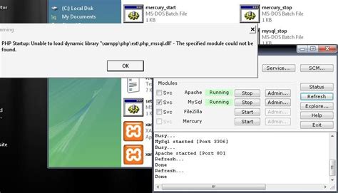 XAMPP Error RaGEZONE MMO Development Forums