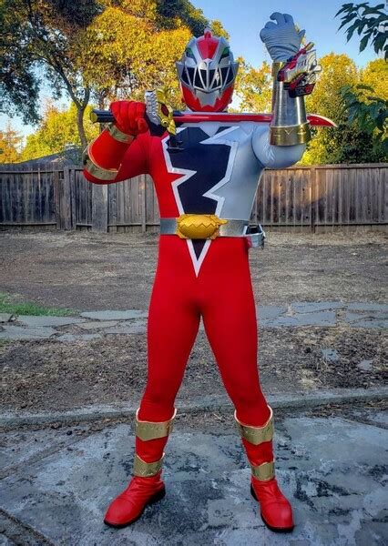 Red Dino Fury Rangerzayto Fan Casting