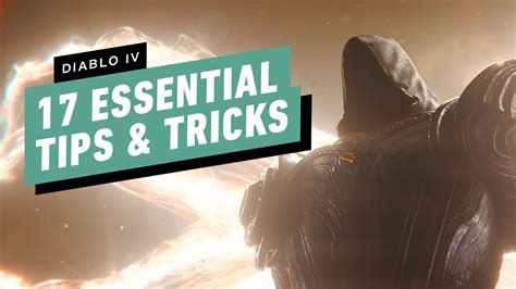 Diablo 4 17 Essential Tips And Tricks Youtube