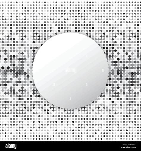 Circle Halftone Dot Abstract Background Stock Vector Stock Vector Image Art Alamy