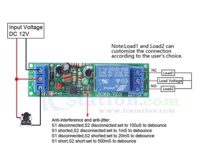 Channel Self Locking Switch V Relay Module High Level Trigger