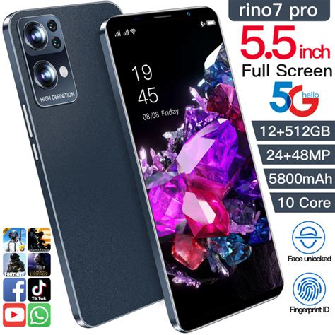 Смартфон Rino7 Pro Отечественный недорогой универсальный мобильный ...