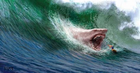 Megalodon Shark Sharks Scary Shark Photos Big Shark
