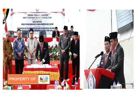 DPRD Nisel Gelar Rapat Paripurna Serah Terima Jabatan Bupati Dan Wakil Bupati Nias Selatan Tahun