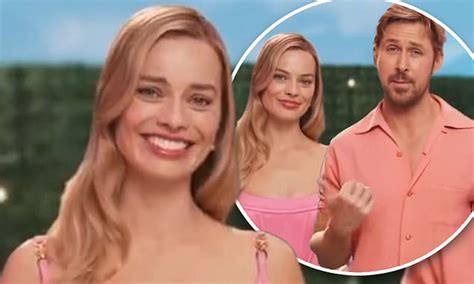 Barbie Margot Robbie Laughs At Ryan Gosling S Real Life Ken Moment