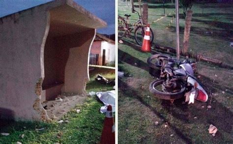 Motociclista De 19 Anos Morre Ao Colidir Moto Com Ponto De ônibus Em