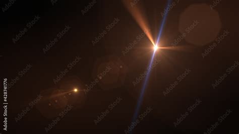 4k Animation Of Dynamic Flash Light Leaks Turning Optical Lens Flares