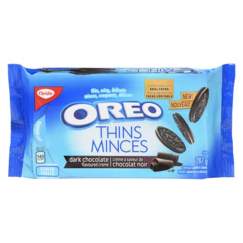 Christie Oreo Thins Cookies Dark Chocolate Pricesmart Foods