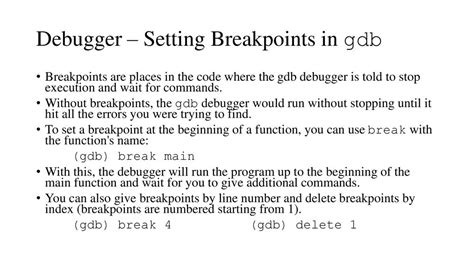 common c programming errors gdb debugging ppt download