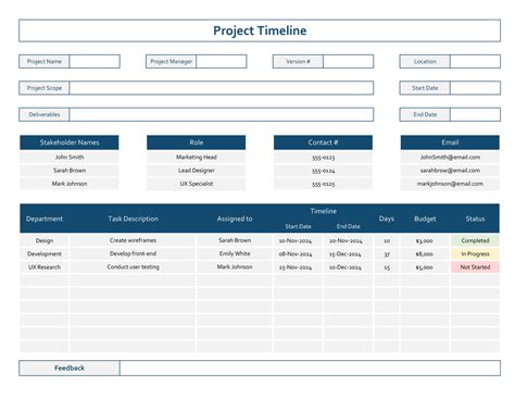 Free Prioritization Matrix Template Wordlayouts