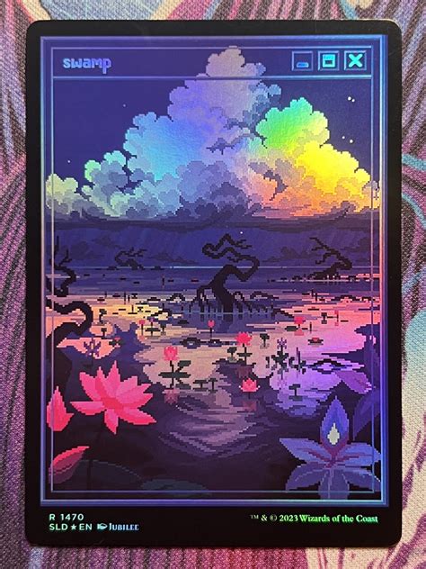 Swamp Sld Pixel Foil Bootleg Mage
