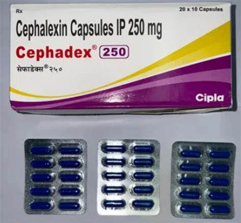 Cephadex 250 Cephalexin Capsules Ip 250 Mg At Rs 300 Stripe