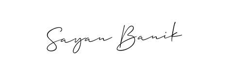 100 Sayan Banik Name Signature Style Ideas Special Online Signature
