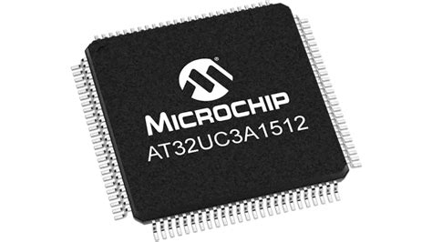 microchip at32uc3a1512 aut 32bit avr32 microcontroller atmel avr 66mhz 512 kb flash 100 pin