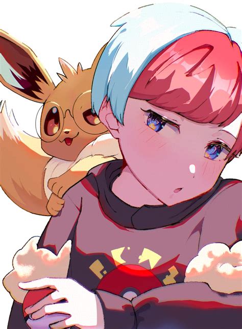 Eevee And Penny Pokemon And 1 More Drawn By Rasosowyzx4524 Danbooru