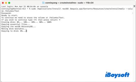 Stuck On Making Disk Bootable In Terminal How To Fix