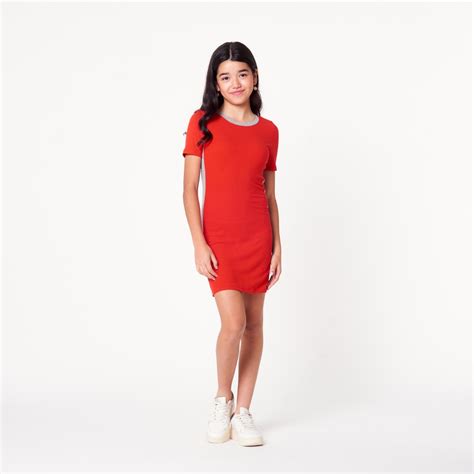 Ripley Vestido Corto NiÑa Blues By Milk Rojo Boston