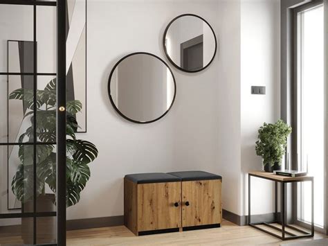Mirjan24 Garderoben Set Luna Vii Komplett Set 2x Schrank Spiegel