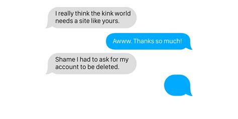 Deleted Account Dating Kinky