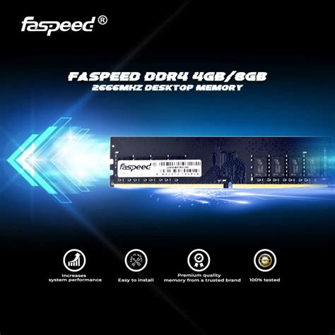 Faspeed Desktop Memory Ddr4 2666mhz Lazada Ph