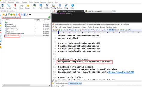 Nacos监控部署配置数据采集prometheusgrafana面板展示nacos Managementendpoints