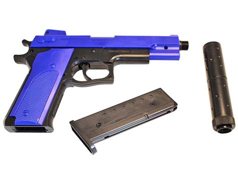 M24 Bb Gun Colt Spring Airsoft Pistol Black 2 Tone Military Toys