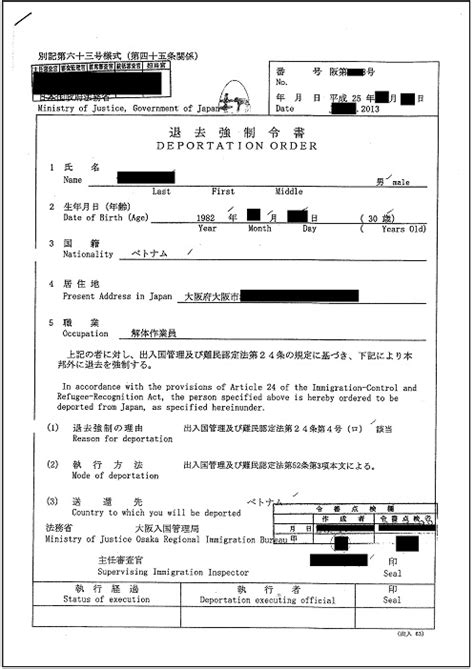 不法残留者の退去強制と出国命令とは｜結婚ビザ申請サポート