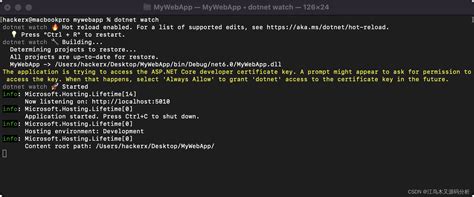 Dotnet6跨平台环境搭建及运行web工程sudo Apt Get Install Y Dotnet Csdn博客