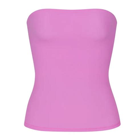 Skims Neon Orchid Tube Top Size Medium Fits Depop
