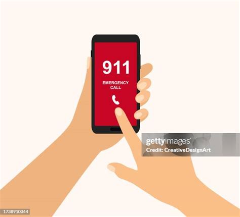 911 Phone Screen Photos And Premium High Res Pictures Getty Images