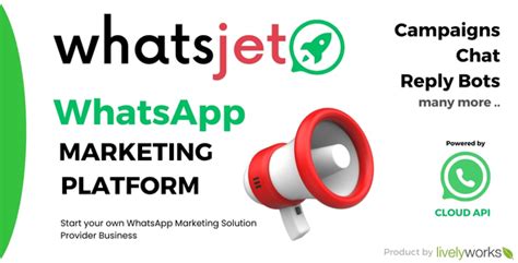 WhatsJet SaaS A WhatsApp Marketing Platform With Bulk Sending