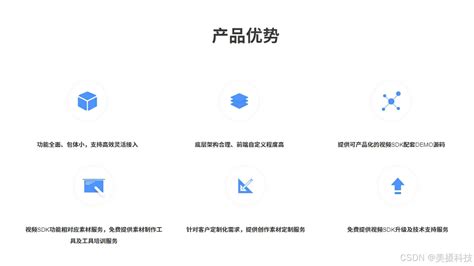 视频编辑sdk，底层架构合理，前端自定义程度高 csdn博客