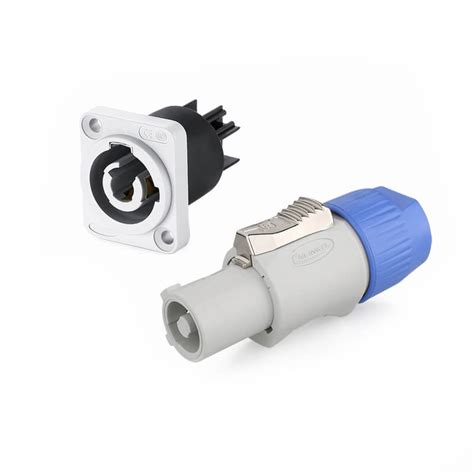 20a Dc Waterproof Male Female 3 Pin Power Connector Power Adapter