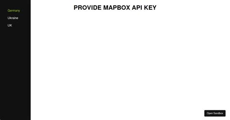 react mapboxgl codesandbox