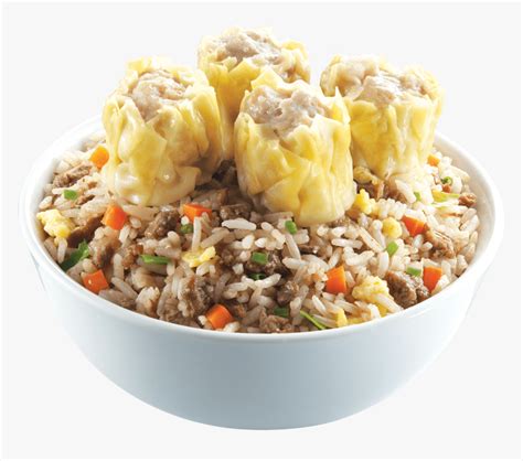 Chinese Fried Rice Png Pork Siomai Chao Fan Transparent Png