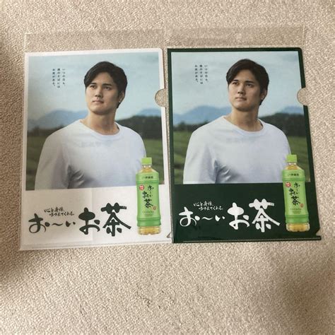 伊藤園】お〜いお茶 大谷翔平 クリアファイル ノベルティ 未使用／未開封 By メルカリ