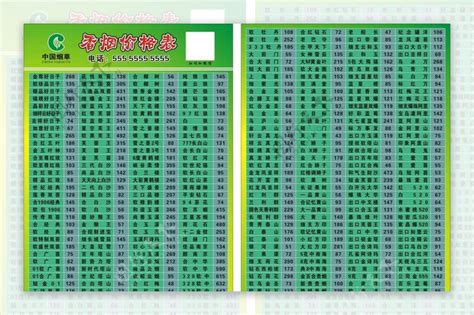 香烟价格表图片素材 编号31383639 图行天下