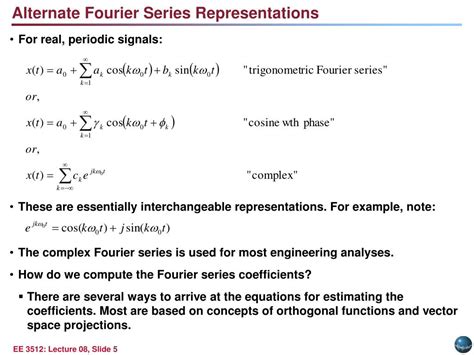 PPT LECTURE FOURIER SERIES PowerPoint Presentation Free Download