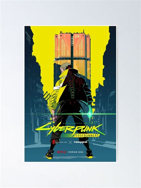 Cyberpunk Edgerunners Poster For Sale By Richardtatel Redbubble