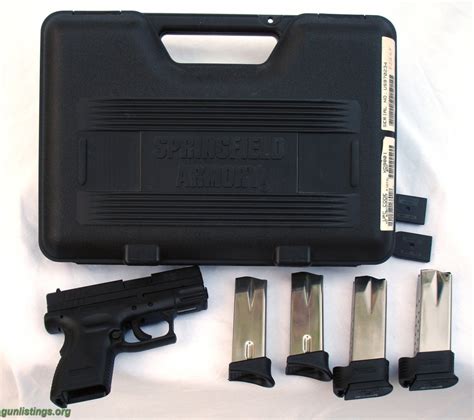 Pistols Springfield Xd Subcompact 9mm